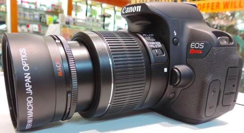 Wide Angle Macro Lens For Canon Eos Digital Rebel t2i xt t3 t3i t4 xt w ...