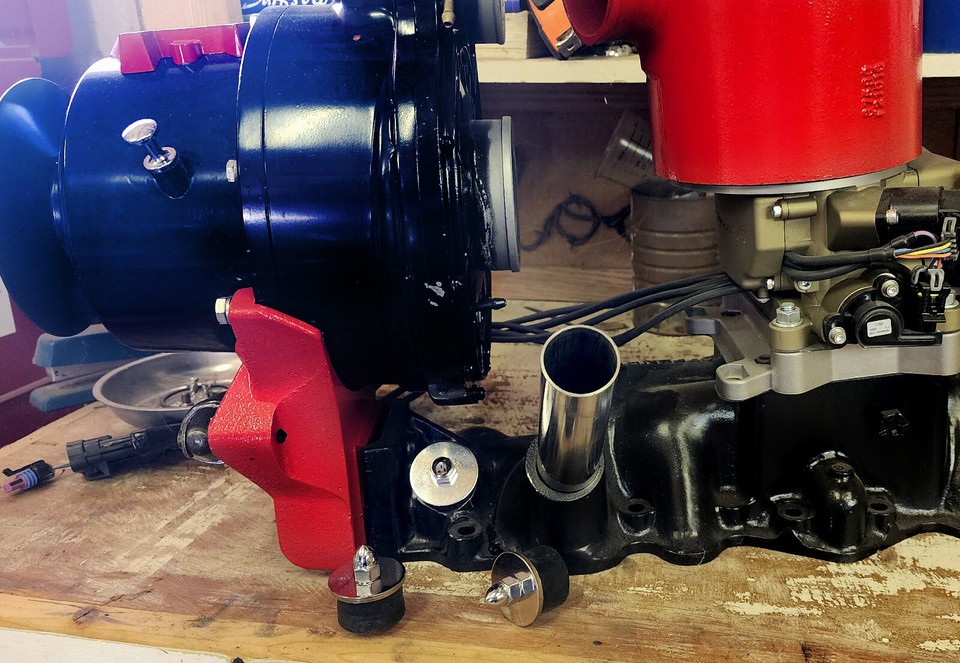 Chrome 8BA Flathead Ford Intake Manifold Plugs 1949-1953 V8 239 Hot Rod ...