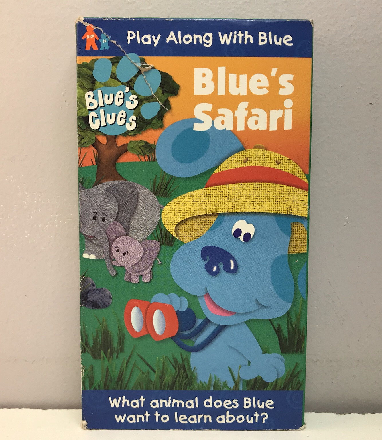 Blue’s Clues Nick Jr Safari VHS Video Tape | Grelly USA