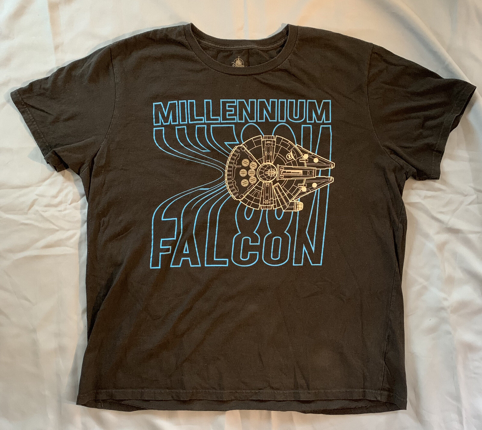 Disney Star Wars Millennium Falcon Adult Size 2XL Bla… - Gem