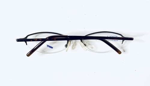 New Safilo Tortoise Metal Half Rim Oval Rectangular Frame Glasses 49 19 ...