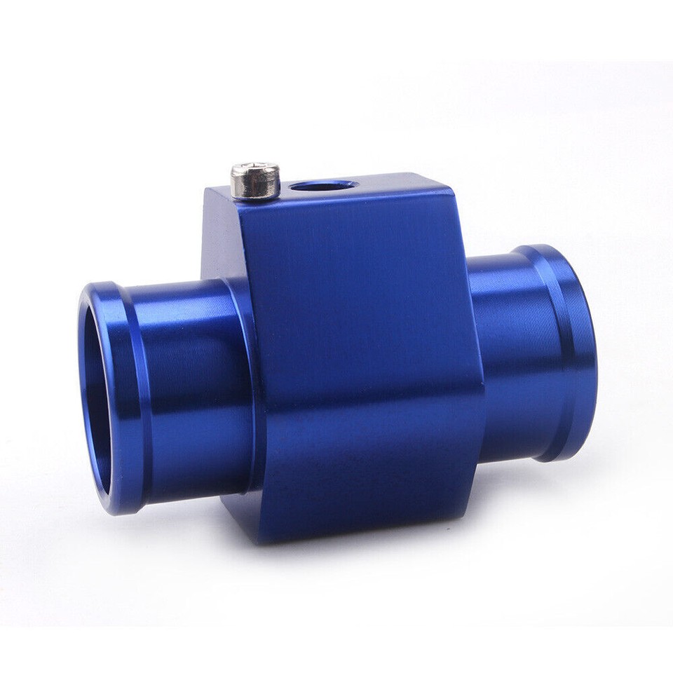32mm Blue Water Temp Temperature Joint Pipe Sensor Gauge Radiator Hose ...