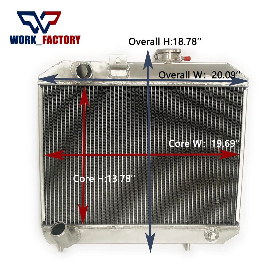 1941-1952 1948 1950 Jeep Willys M38 CJ-2A CJ-3A MB Truck 2.2L 2.6L ...