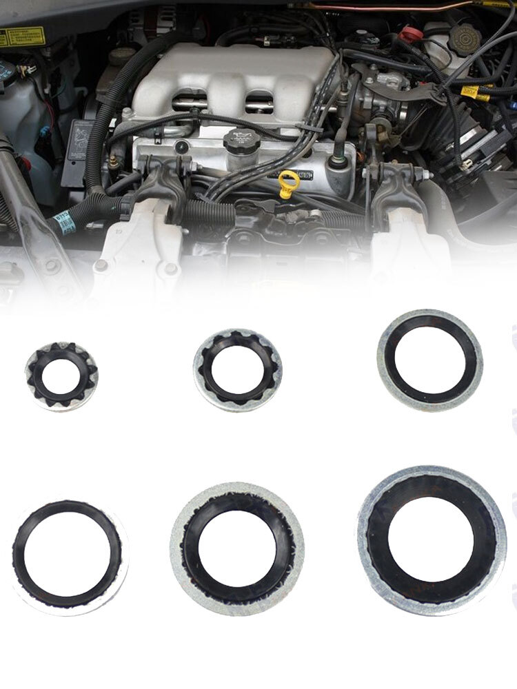 30pcs A/C Compressor Sealing Gasket Washer Set Assortment Repair Tools ...