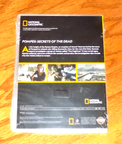 NATIONAL GEOGRAPHIC POMPEII SECRETS OF THE DEAD Ancient Rome Disaster ...