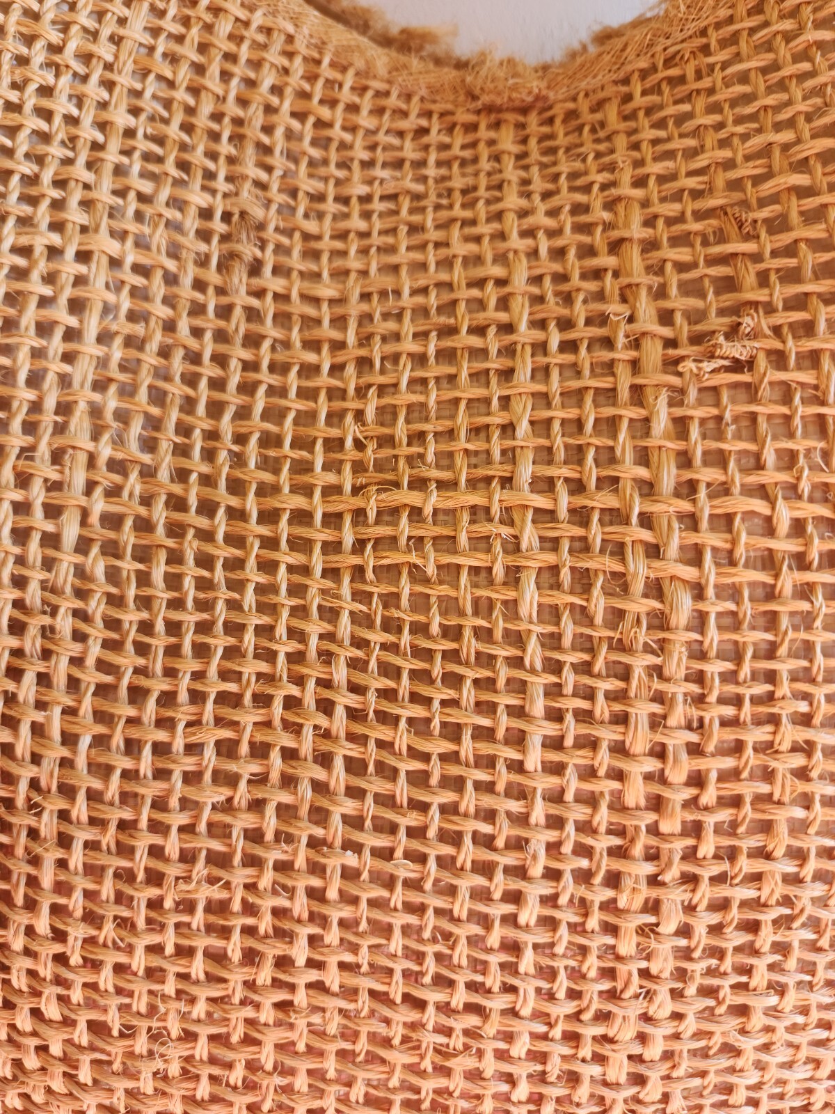 Women's VTG Handcrafted Woven Jute/Straw Lined Floral Shoulderbag/Pruse ...