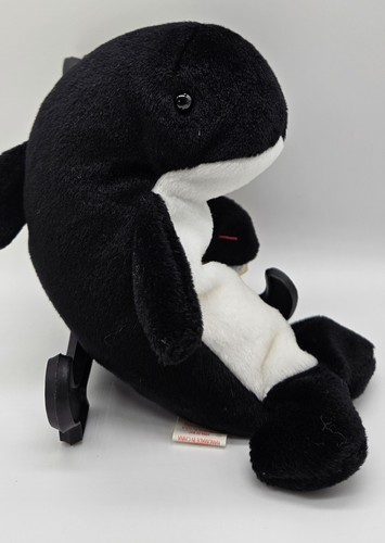 Ty Beanie Baby - WAVES the Orca Whale with ECHO Tags (ERROR/ODDITY ...