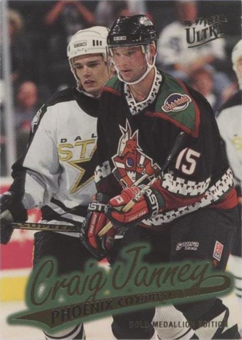1996-97 Fleer Ultra - Craig Janney #G-131 Gold Medallion for sale ...