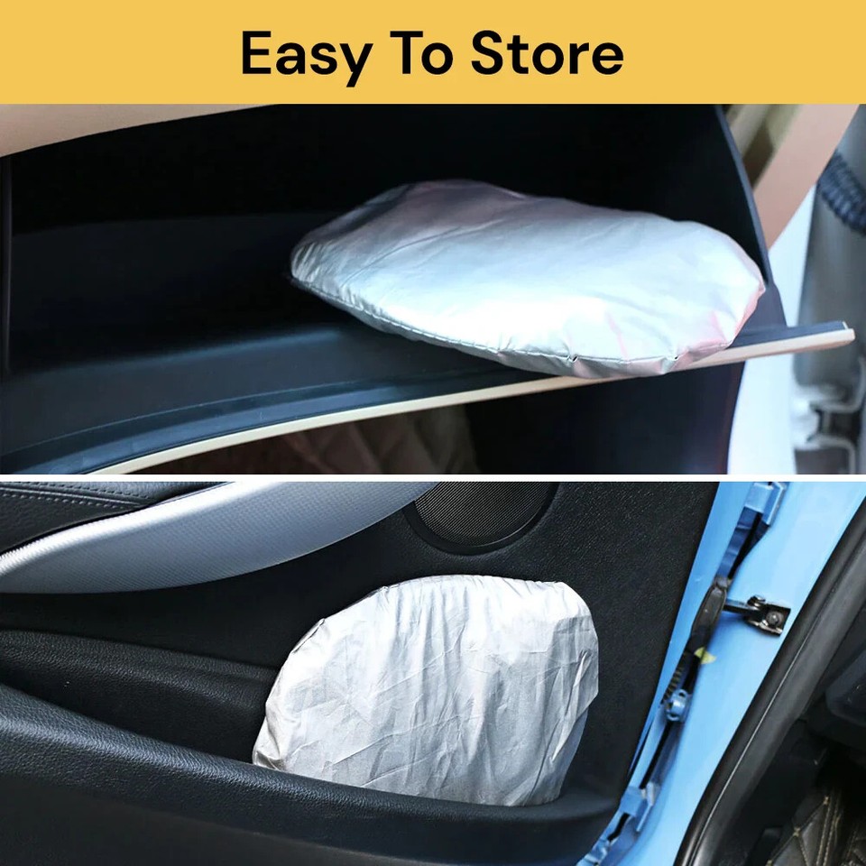 Car Windscreen Sun Shade Windshield Front Visor UV Block For Tesla ...