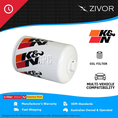 New K&N Oil Filter Spin On For FORD FAIRMONT AU II 4.0L Intech VCT #HP ...
