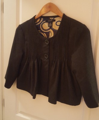 Cejon Women's Wool Blend Cropped Jacket | eBay