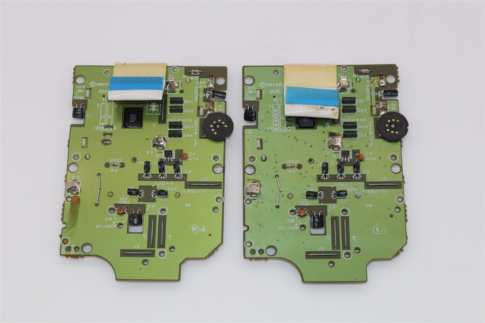 LOT (2) Original Game Boy DMG-01 Screen Front Motherboard LCD Authentic ...
