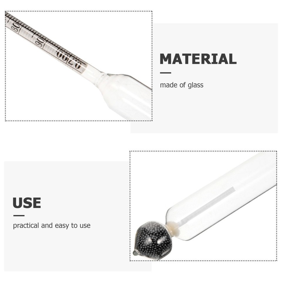 Hydrometer Tool Dual Scale Moisture Meters for Mud Making Liquid | eBay UK