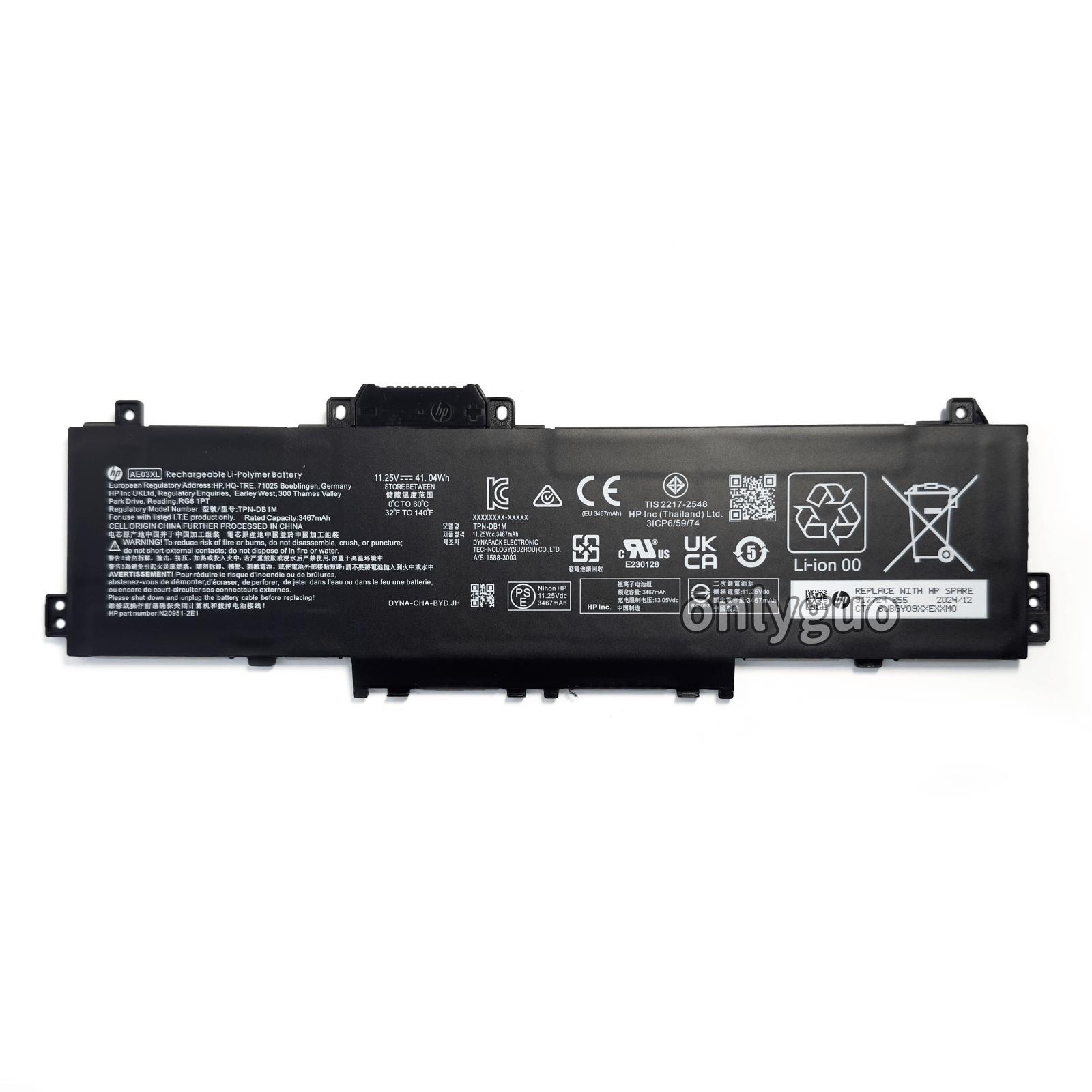 Genuine OEM AE03XL Battery for HP 240 245 250 255 256 G10 HSTNN-OB3E ...