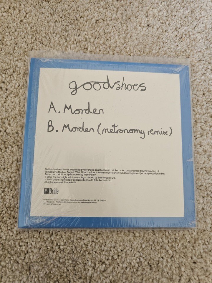 Good Shoes - Morden 7" Vinyl Single | eBay UK