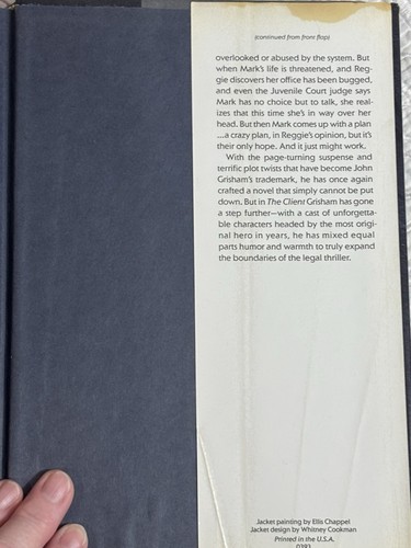 The Client A Novel By John Grisham Good Condition Hardcover 9.5"x6.5"x1 ...