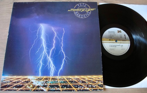 Peter Bardens Speed Of Light LP Cinema (1988) Ex+ Inner Eec Synth Pop ...
