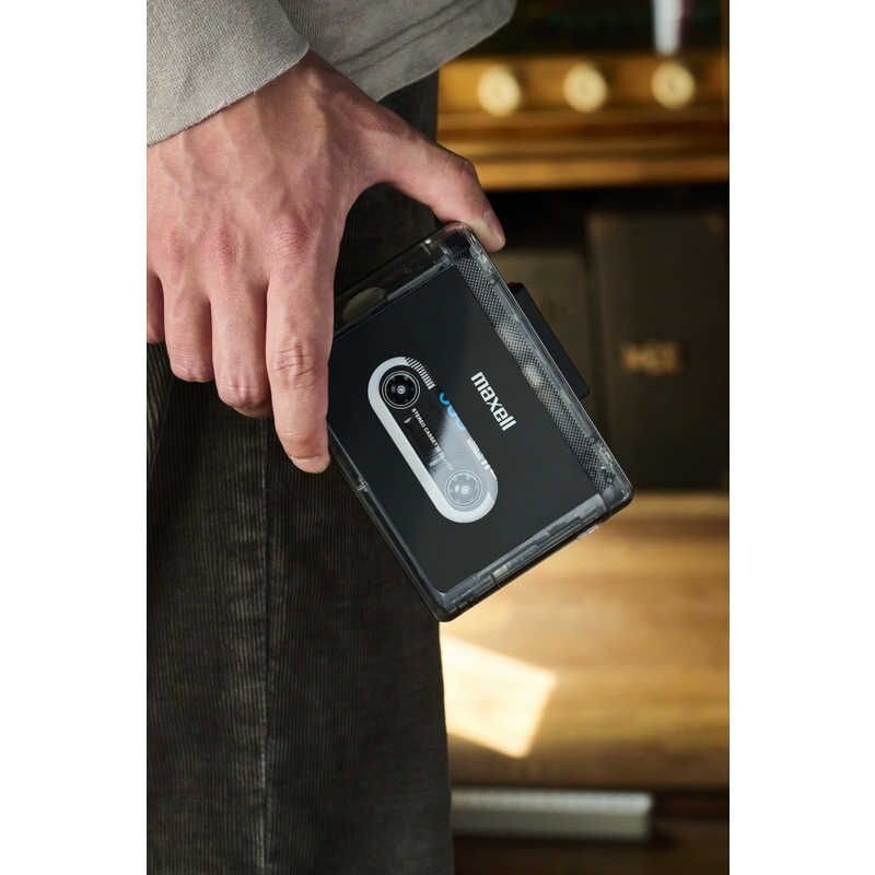 New Maxell MXCP-P100-BK Portable Cassette Player Bluetooth Black Japan ...