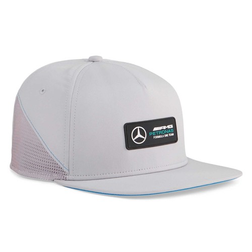 Mercedes-AMG Petronas F1 Team Puma Adjustable Hat - Silver Mercedes-AMG ...