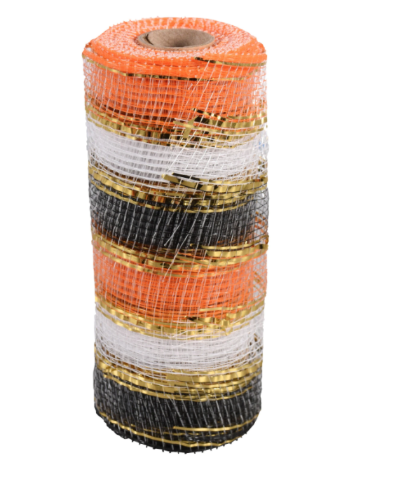 6"x5 yd Deco Mesh Roll Metallic Spring Easter Floral Craft Wreath ...