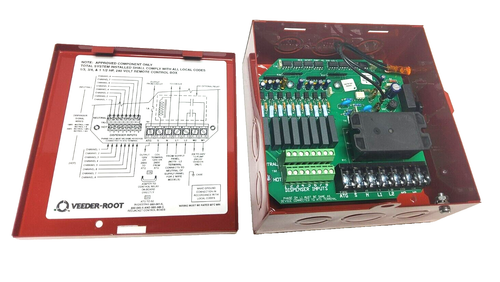 Veeder-Root Isotrol 1-8R Control Box 880-047 240Vac Hook Isolation Red ...