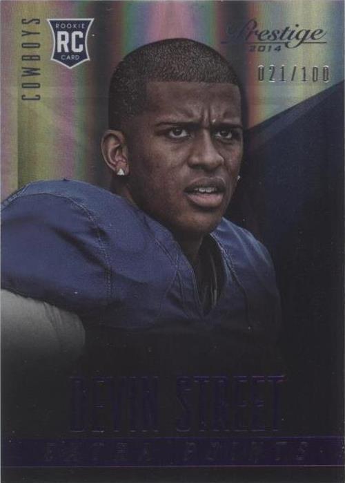 2014 Panini Prestige - Rookie Devin Street #262 Extra Points Purple ...