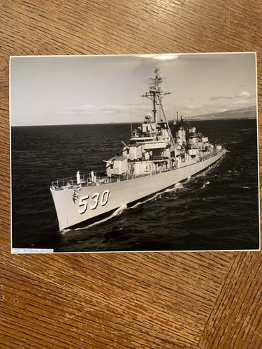 Historical Naval Photo USS Trathen DD530 Off The Coast Of Hawaii 8x10 ...