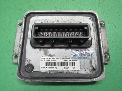 56049681AB 02-05 DODGE RAM FCM BCM FRONT BODY CONTROL MODULE REBUILT ...