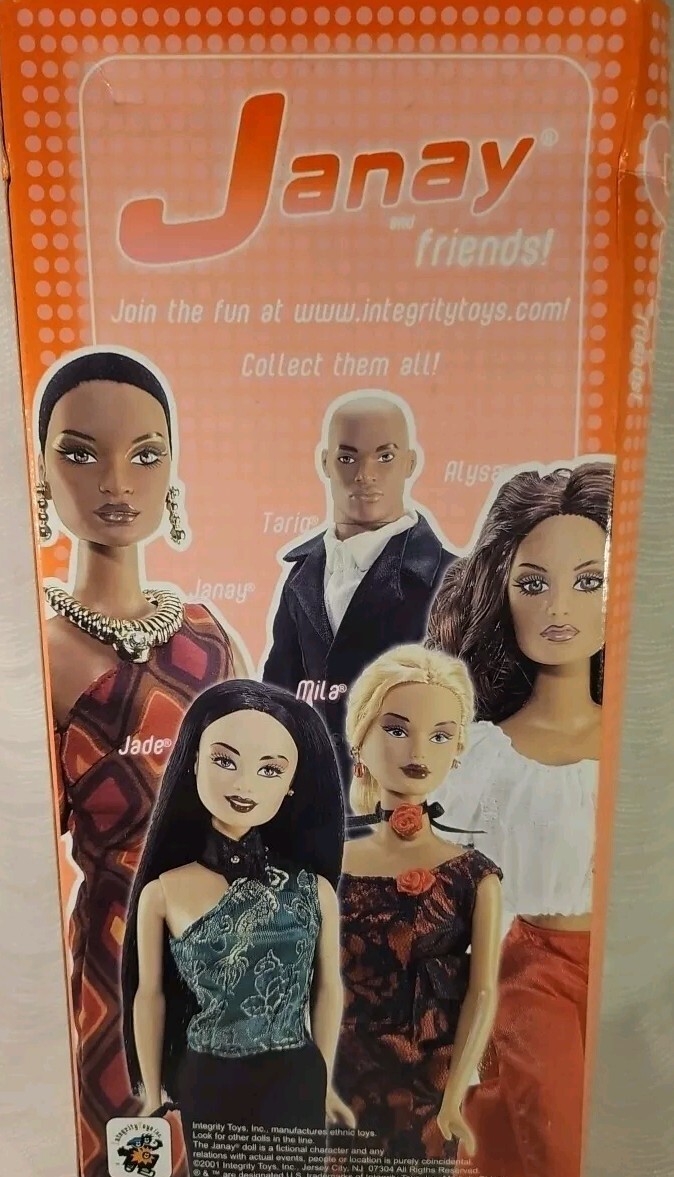 RARE 2001 Integrity Toys Janay & Friends Fashion Doll NRFB #10033 ...