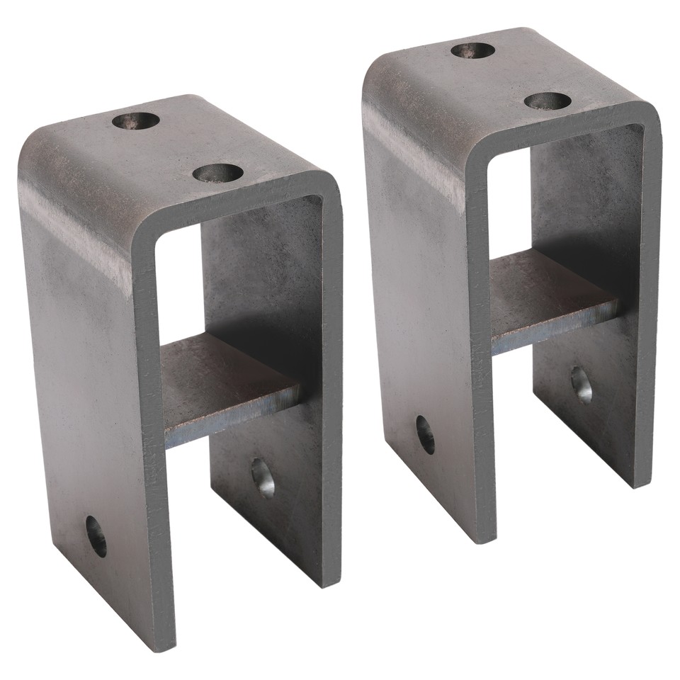 Steel Tandem Axle Slipper Spring Trailer Hanger Kit For 2" wide slipper ...