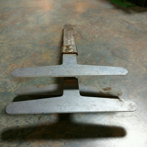 Antique Vintage Food Chopper 3 Metal Stainless Blades works Foley Mlps ...