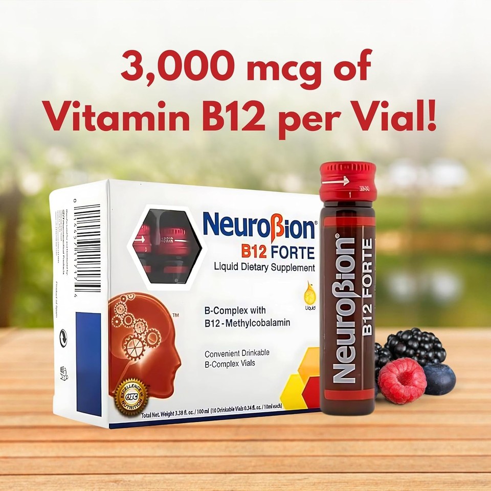Neurobion B12 Forte 10 Vials x 10 ml (packaging may vary) | eBay