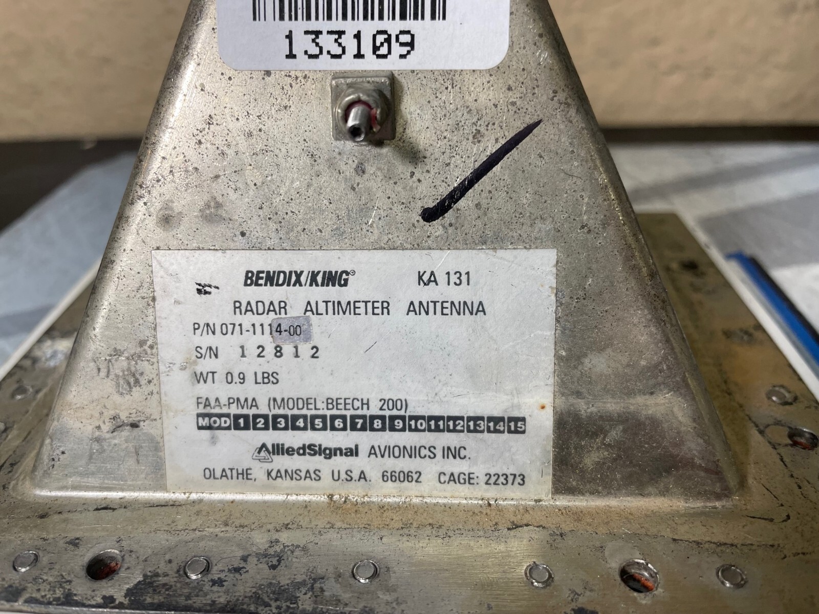 Radar Altimeter Antenna KA131 071-1114-00 As Is-For Parts Only | eBay