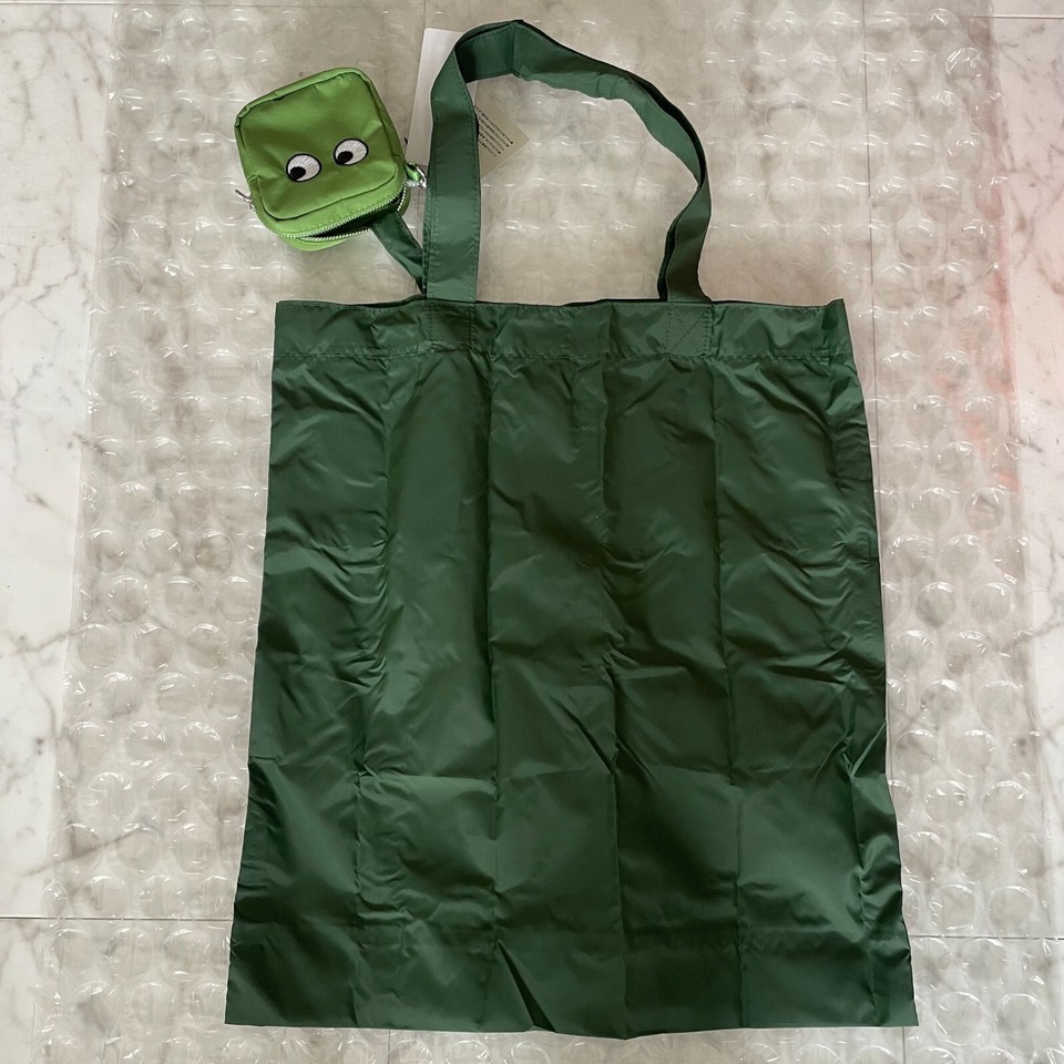 UNIQLO Anya Hindmarch Packable Bag Recycle Bag Green NWT FedEx from ...