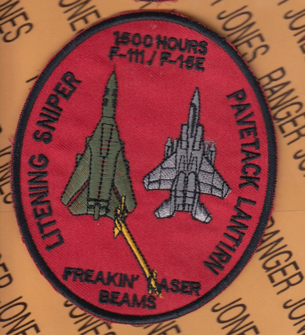 USAF 391st Fighter Squadron 1500 Hours F-111 F-15E Litening Lantirn FS ...