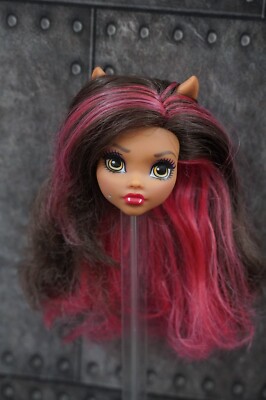 Monster High G2 Clawdeen Wolf EMOJI Doll Head | eBay