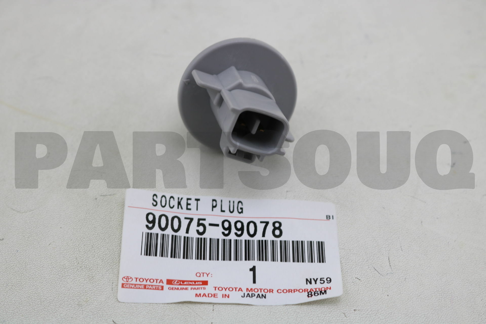 9007599078 Genuine Toyota FOG LAMP SOCKET PLUG ASSY 90075-99078 | eBay