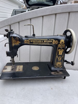 Sewing Machines - Wheeler Wilson Treadle Sewing Machine