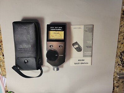 Realistic Sound Level Meter #33-2050 with Pouch & Owners Manual New ...