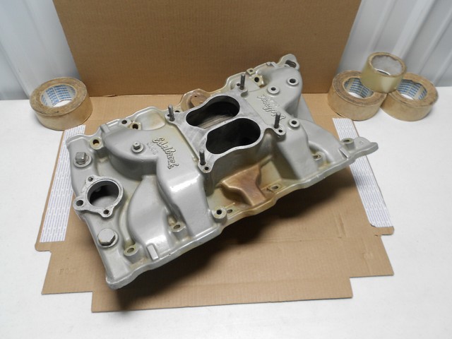 Edelbrock OL4B Intake Manifold for Oldsmobile 307-403 V8 for sale ...
