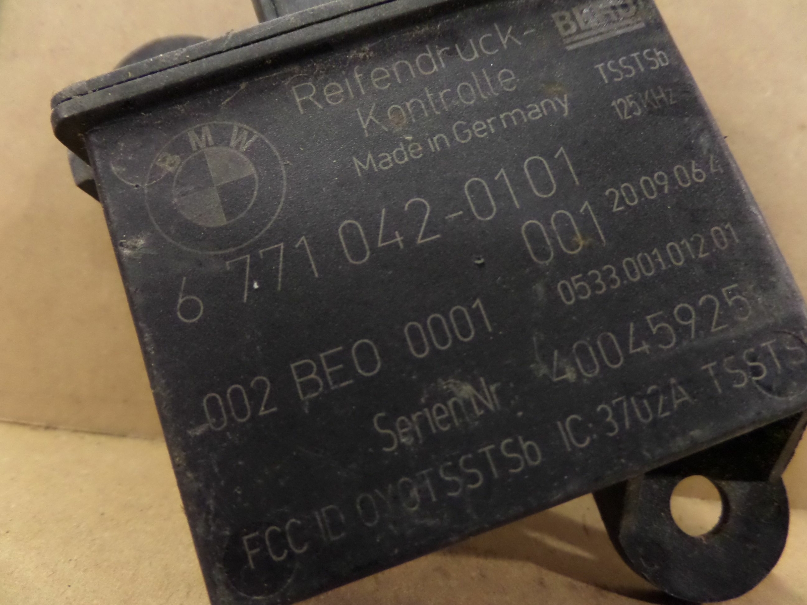 BMW M3 E46 RDC Tire Pressure Control Unit Module 3 Series 6 771 042 ...