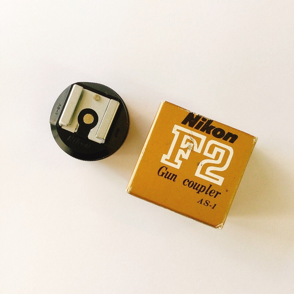 Nikon F2 Gun Coupler AS-1 Flash Unit for F2 Film Camera English ...