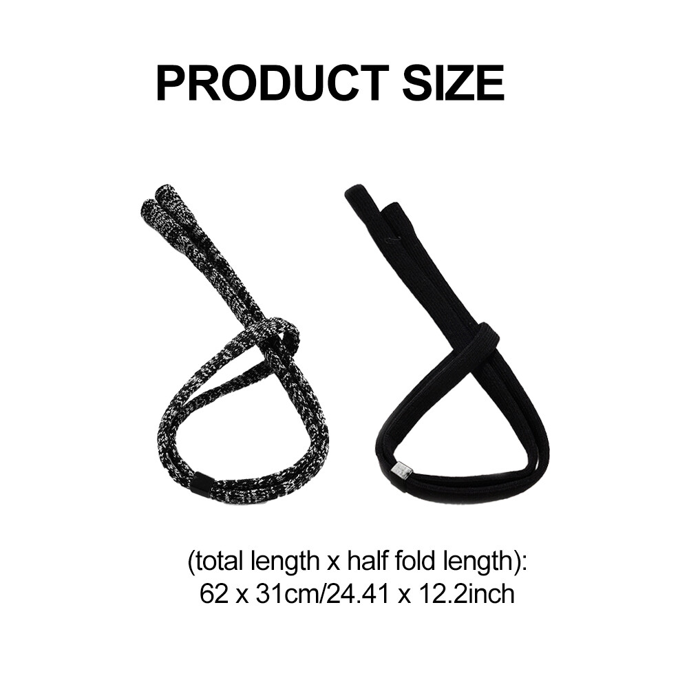 Anti Slip Universal Polyester Adults Kids Elastic Cord Glasses Strap | eBay