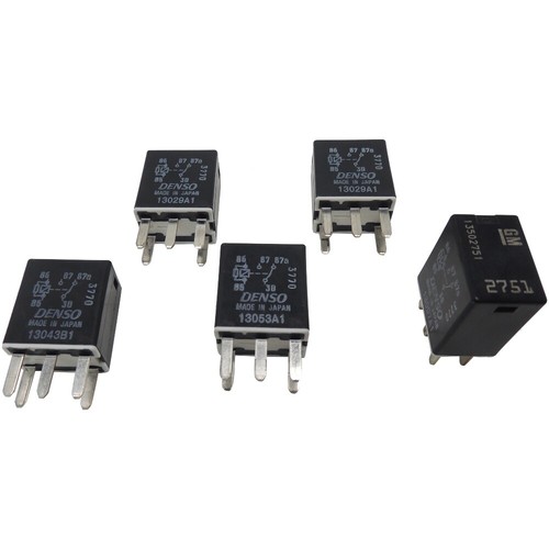 5 Pin Relays 5-Pack 19116058 5-Terminal Main D1780C Denso 13502751 OEM ...
