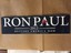 BLUE RON PAUL 2012 OFFICIAL BUMPER STICKER Decal Car Revolution USA | eBay
