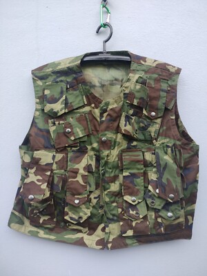 90's RTA Thai Army Tactical Vest Woodland Camouflage | eBay