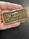 Vintage Amory Mississippi High School Belt Buckle Panther AMory HI | eBay