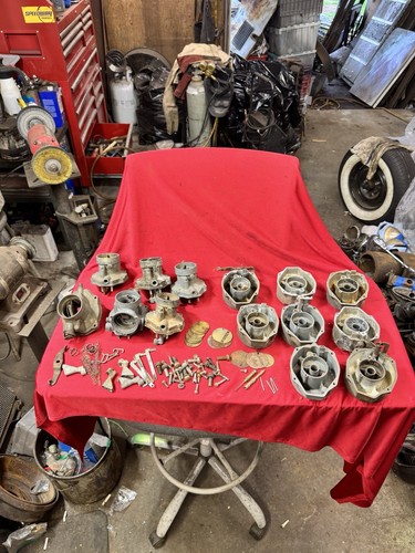 PARTS LOT 1950-1957 Chevrolet 216 235 Rochester MODEL B BC 1bbl ...