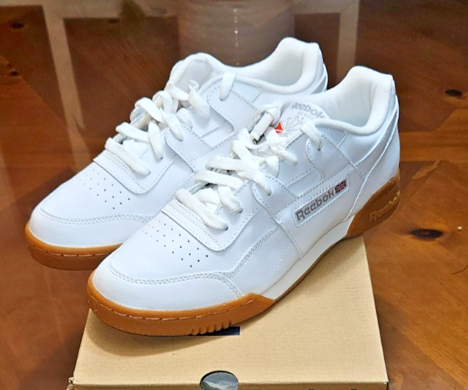 Men's Reebok Workout Plus White | eBay