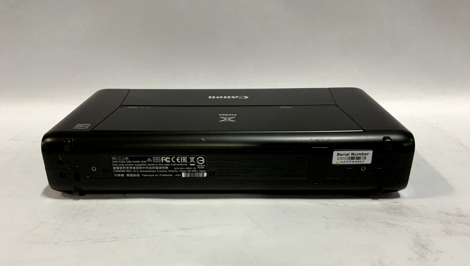 Canon Pixma IP110 Mobile Printer TESTED - NO AC ADAPTER OR BATTERY | eBay